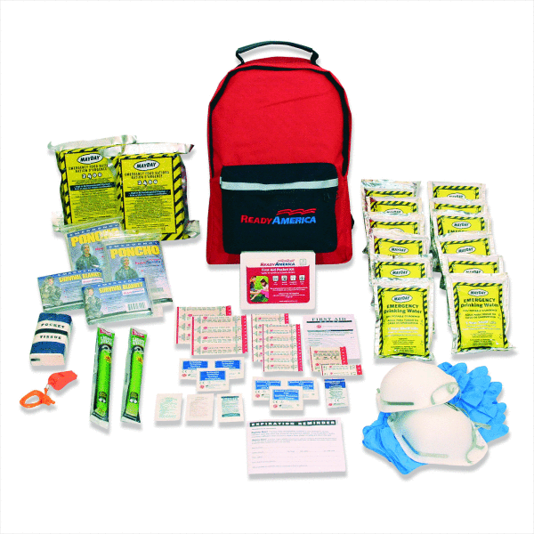1 Person Emergency Kit (3 Day Tote) - Ready America | The Disaster ...